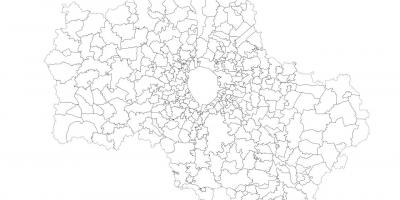 Moscú mapa Mapas de Moscú (Rusia)